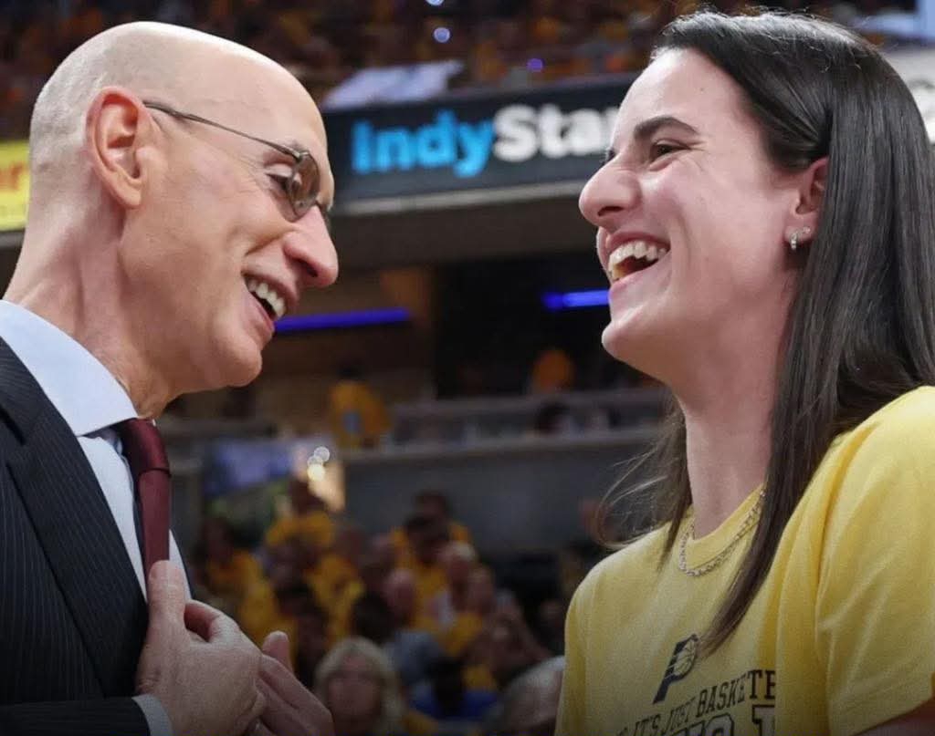 Adam Silver drops a truth bomb on Caitlin Clark haters as her ...
